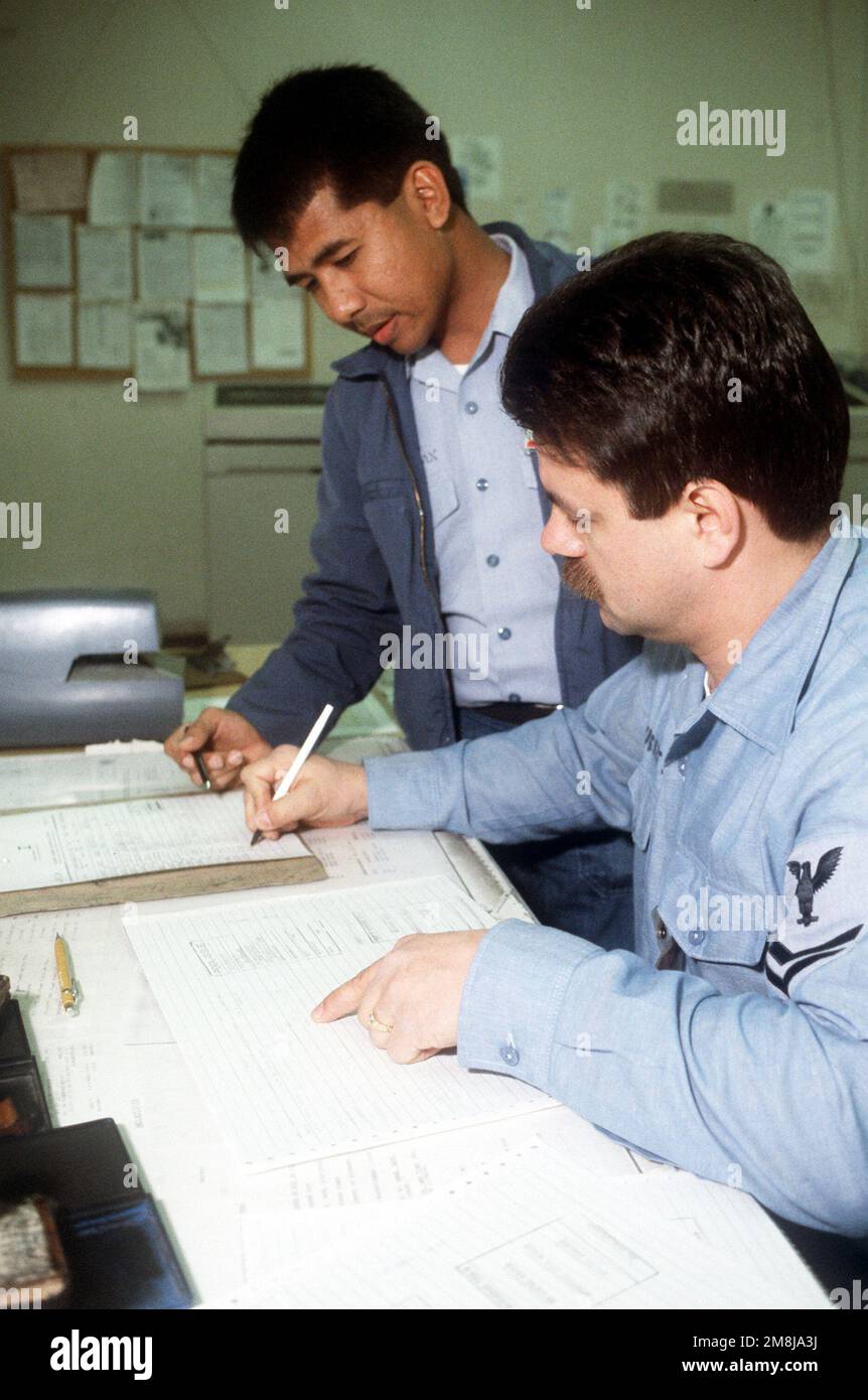 Aviation Storekeeper Second Class (AK2) Second Class Francisco ...