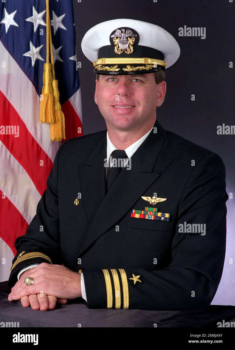 Commander Gerald A. White, USN. Country: Unknown Stock Photo - Alamy