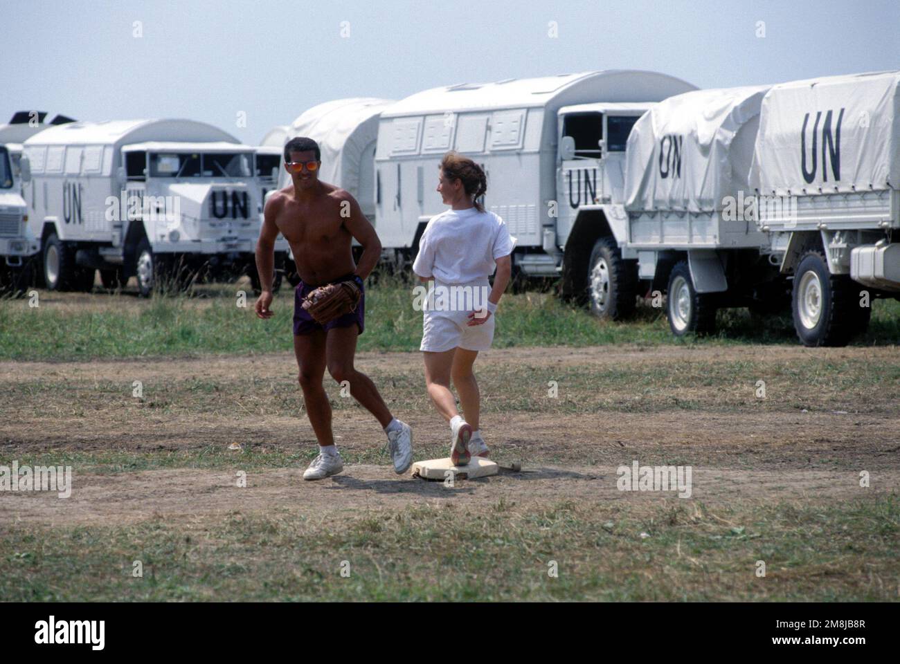 LT. CMDR. Michael Hullander and LT. Chris Polkoski, US Navy ...