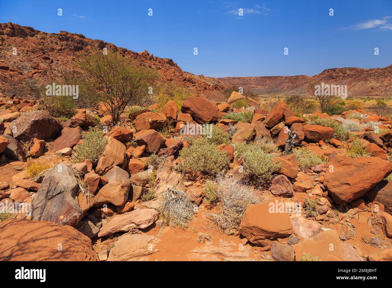 Twyfelfontein, site of ancient rock engravings in the Kunene Region of ...