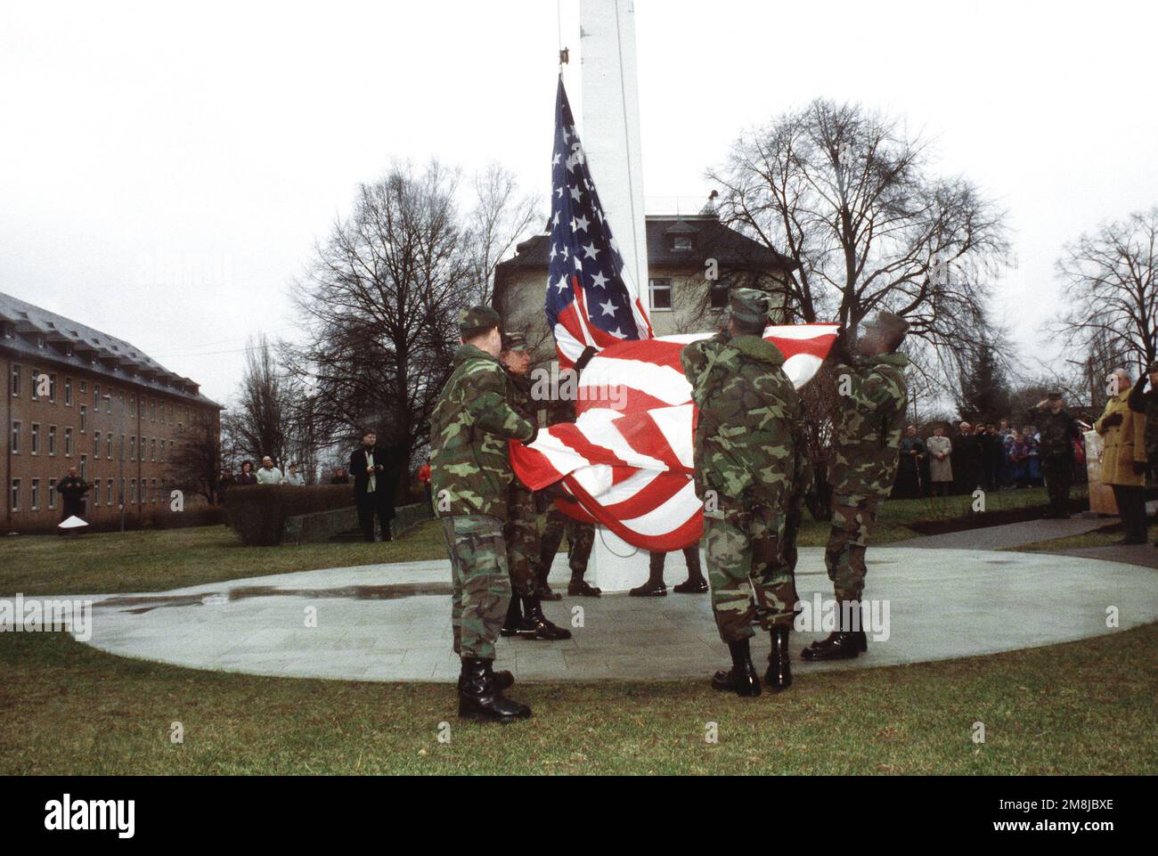 The soldiers of the 11th Armored Cavalry Regiment take down the ...