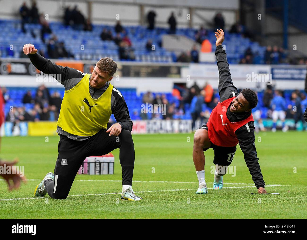 Ipswich, UK. 14th Jan, 2023. Plymouth Argyle full back Bali Mumba (17 ...