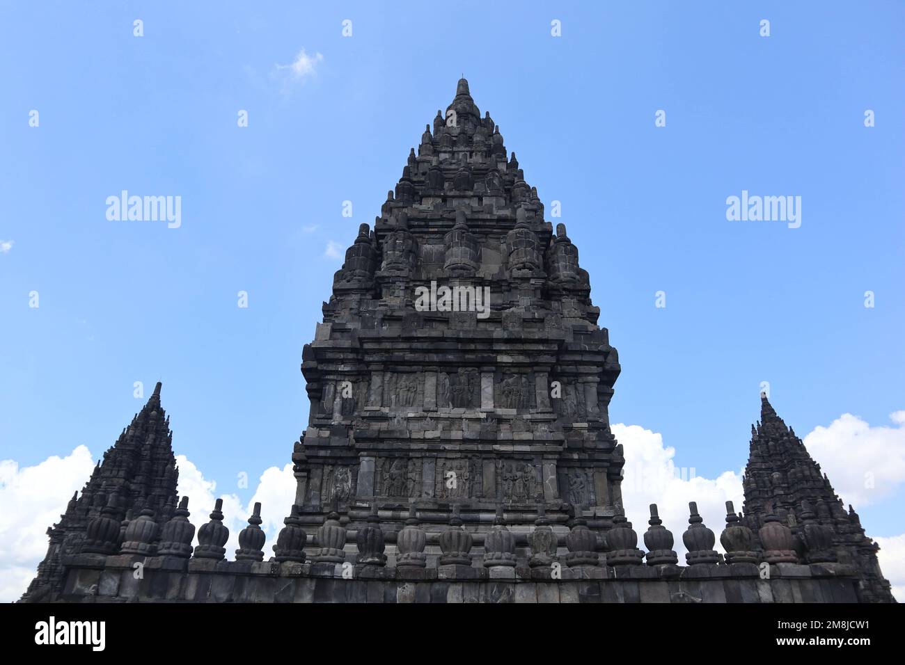 Prambanan Temple in Yogyakarta indonesia. UNESCO world heritage in ...