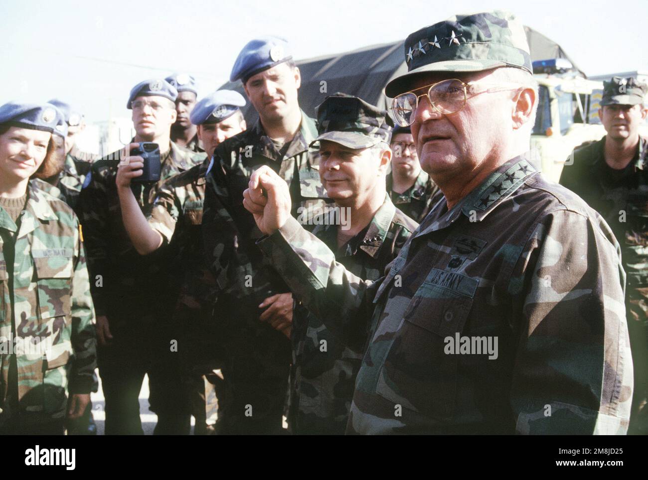 General John M. Shalikashvili, chairman of the Joint Chiefs of STAFF ...