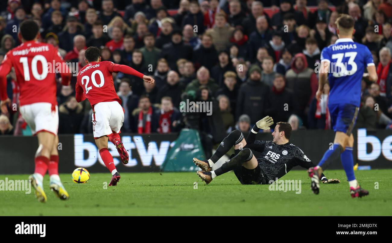 Nottingham, UK. 14th January 2023. during the Premier League match at ...