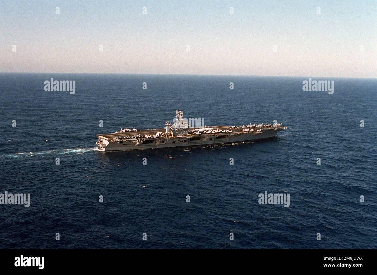 Starboard side view aircraft carrier hi-res stock photography and ...