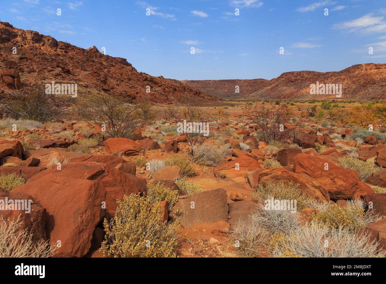 Twyfelfontein, site of ancient rock engravings in the Kunene Region of ...
