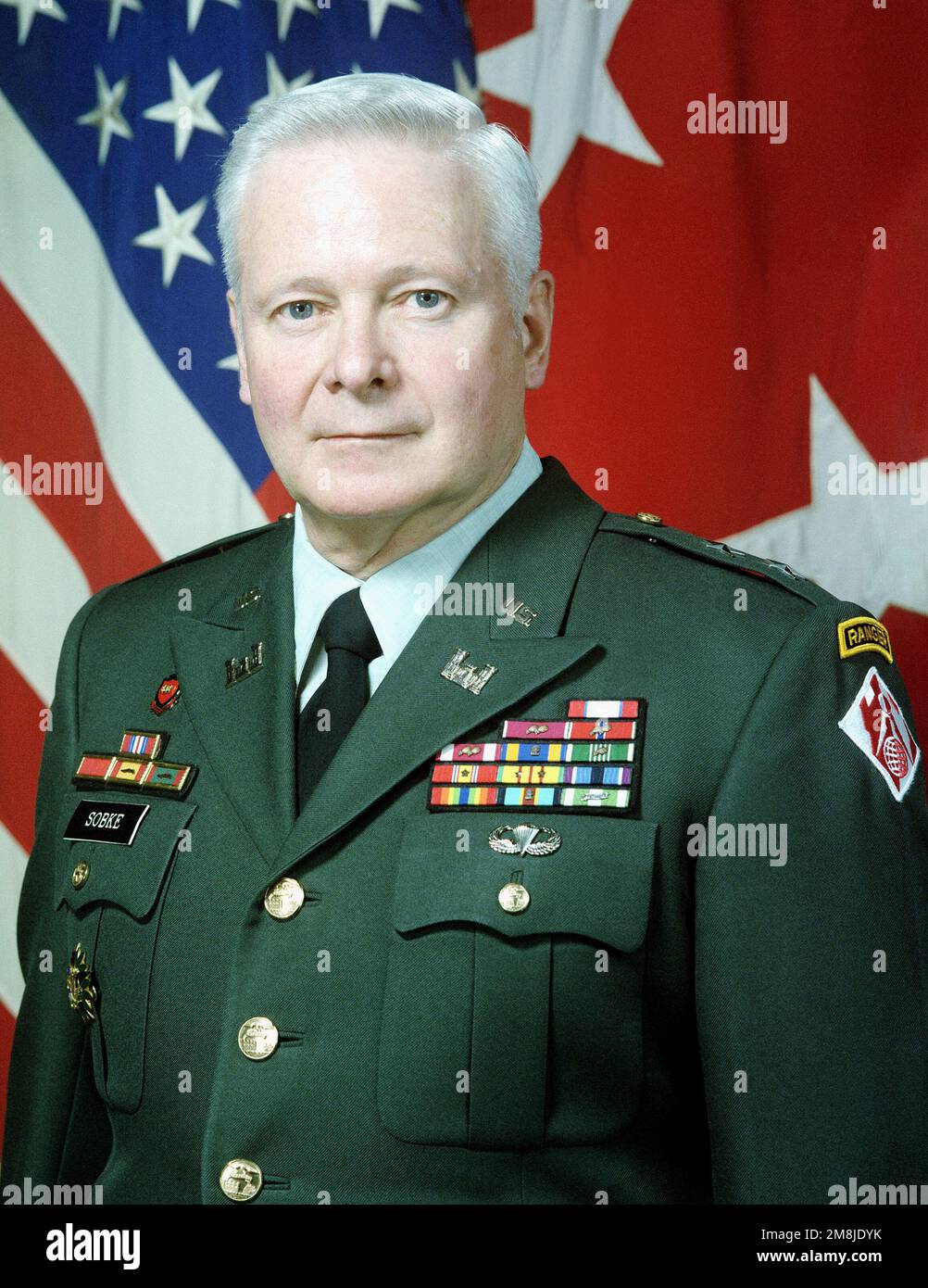 Major General John F. Sobke, USA (uncovered). Base: Washington State ...