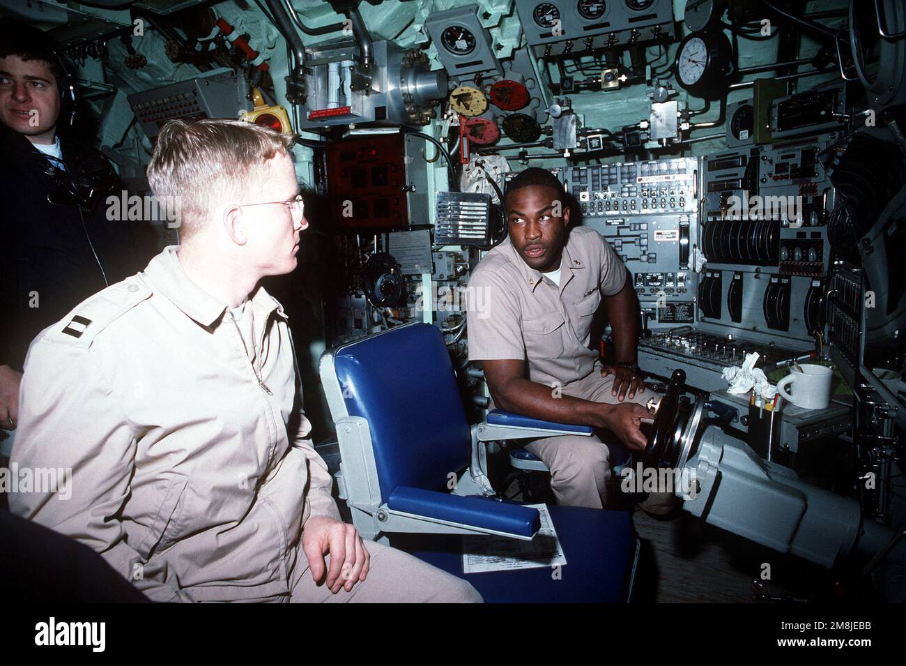 Nuclear submarine control room hi-res stock photography and images - Alamy
