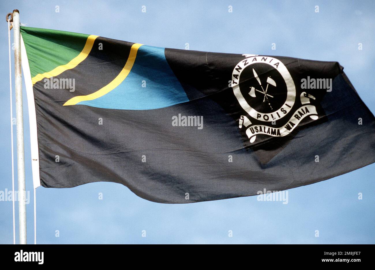 National flag united republic tanzania hi-res stock photography and ...