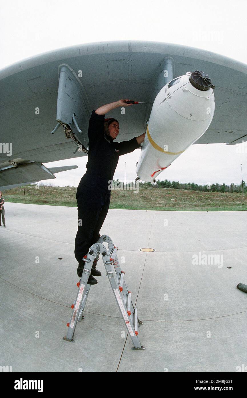 Aviation Ordnanceman Third Class (AO3)Vandy Parron of Patrol Squadron ...