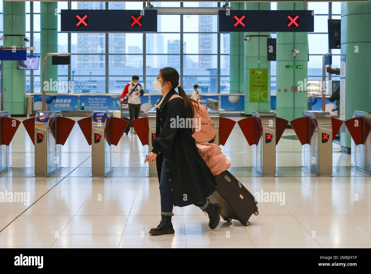 First working day of border reopening at the Lok Ma Chau rail ...