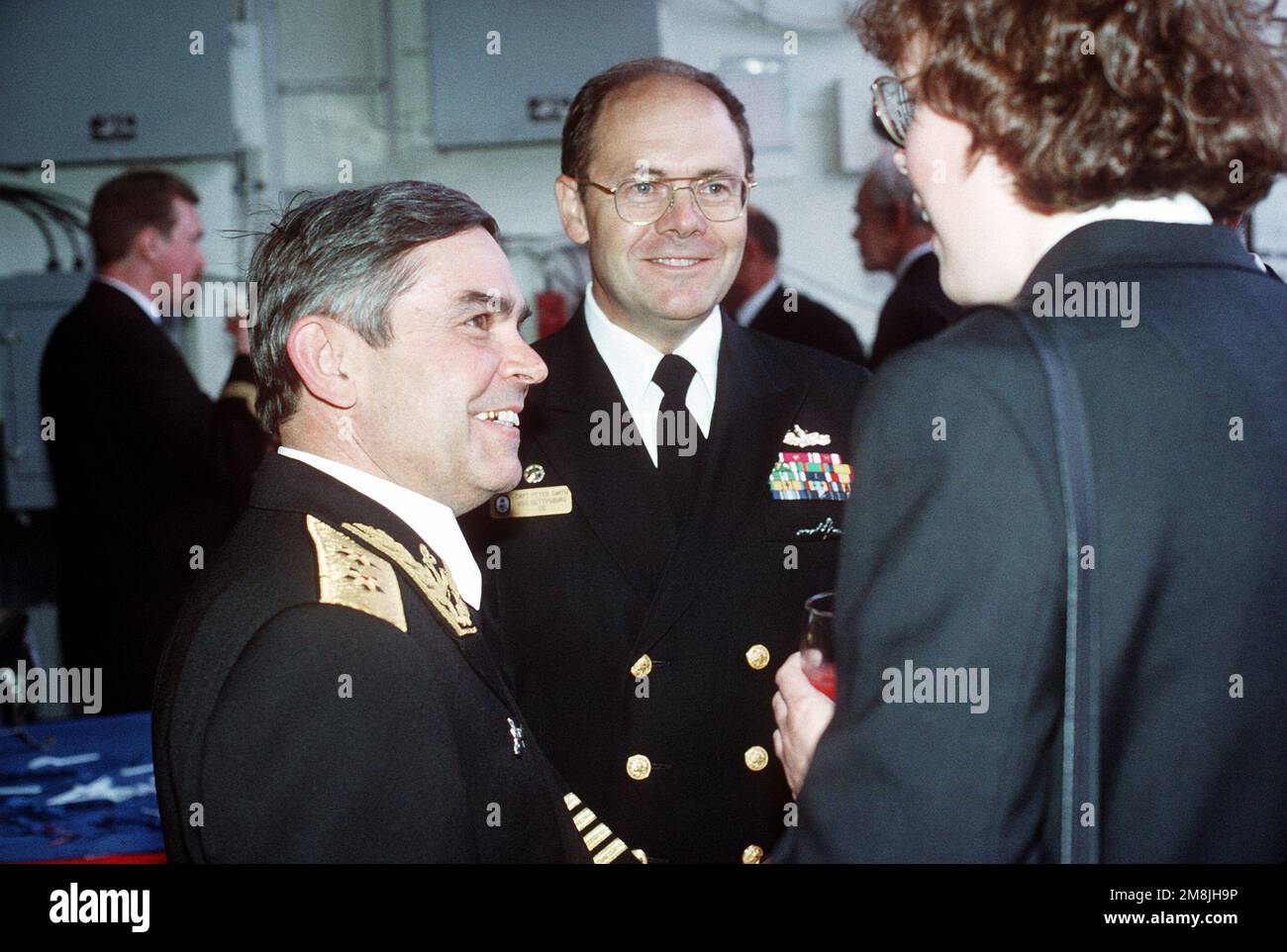 Russian Vice Admiral Victor Litinov, Deputy Commander Baltic Fleet ...