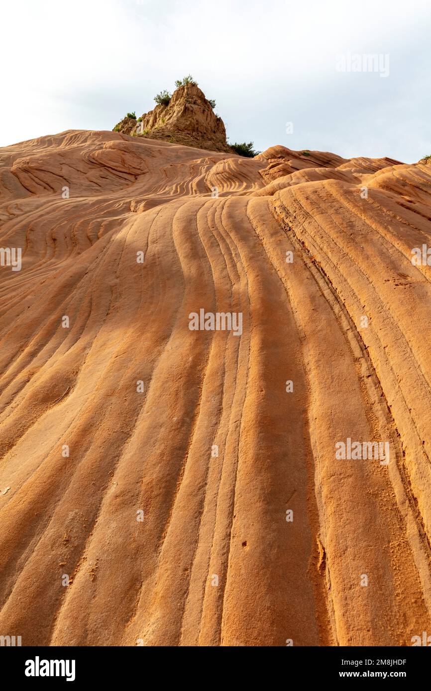 The wave valley Stock Photo - Alamy