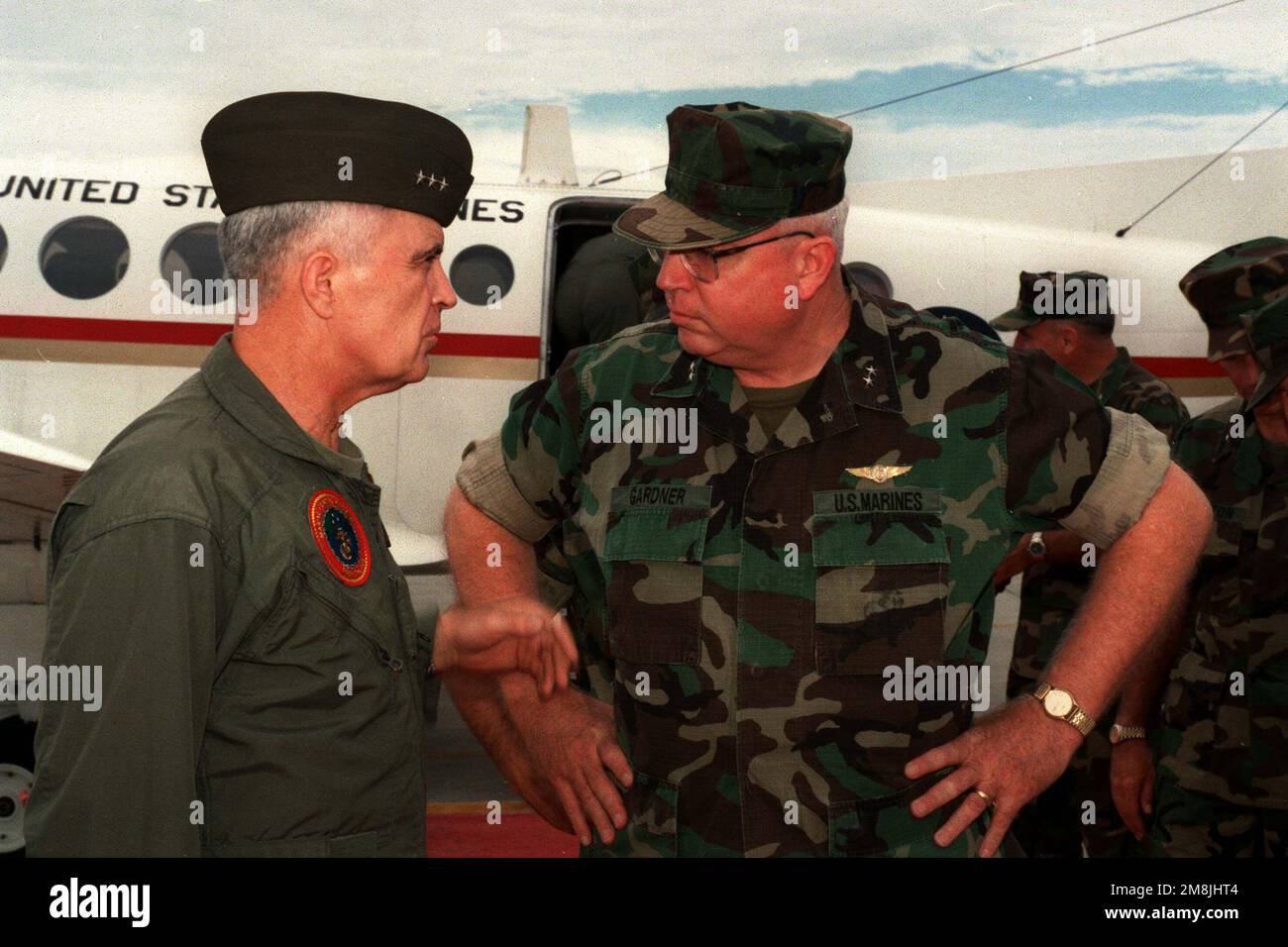 MAJ. GEN. D.R. Gardner, commanding general, III Marine Expeditionary ...