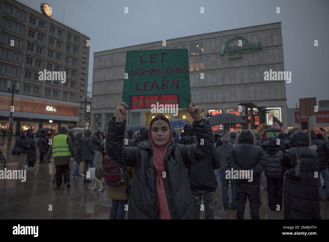 Berlin, Germany. 14th Jan, 2023. On January 14, 2023, a protest took ...