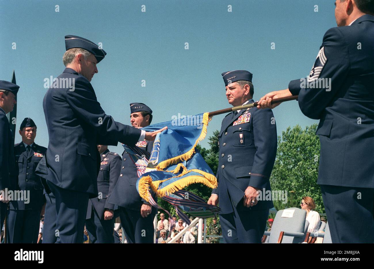 Brigadier General Gary A. Voellger, 92nd Air Refueling Wing Commander ...