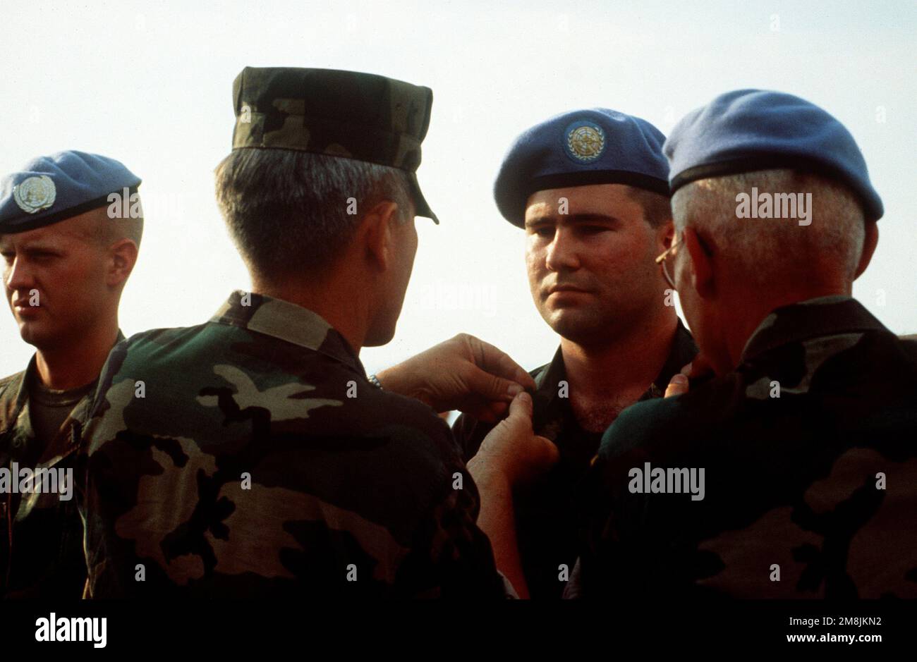 LT. Christopher Cunningham is promoted to Captain by Brig. GEN. Edward ...