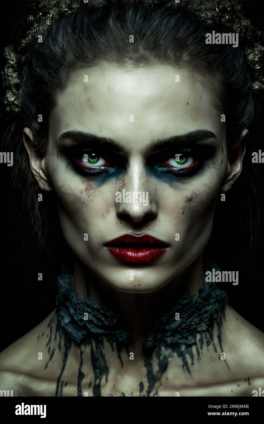 Dark vampire hi-res stock photography and images - Alamy