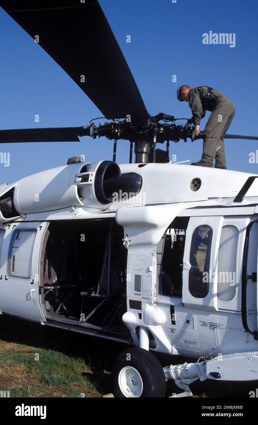 The aircrew members from the US Army, A Company, 7th Battalion, 1ST ...