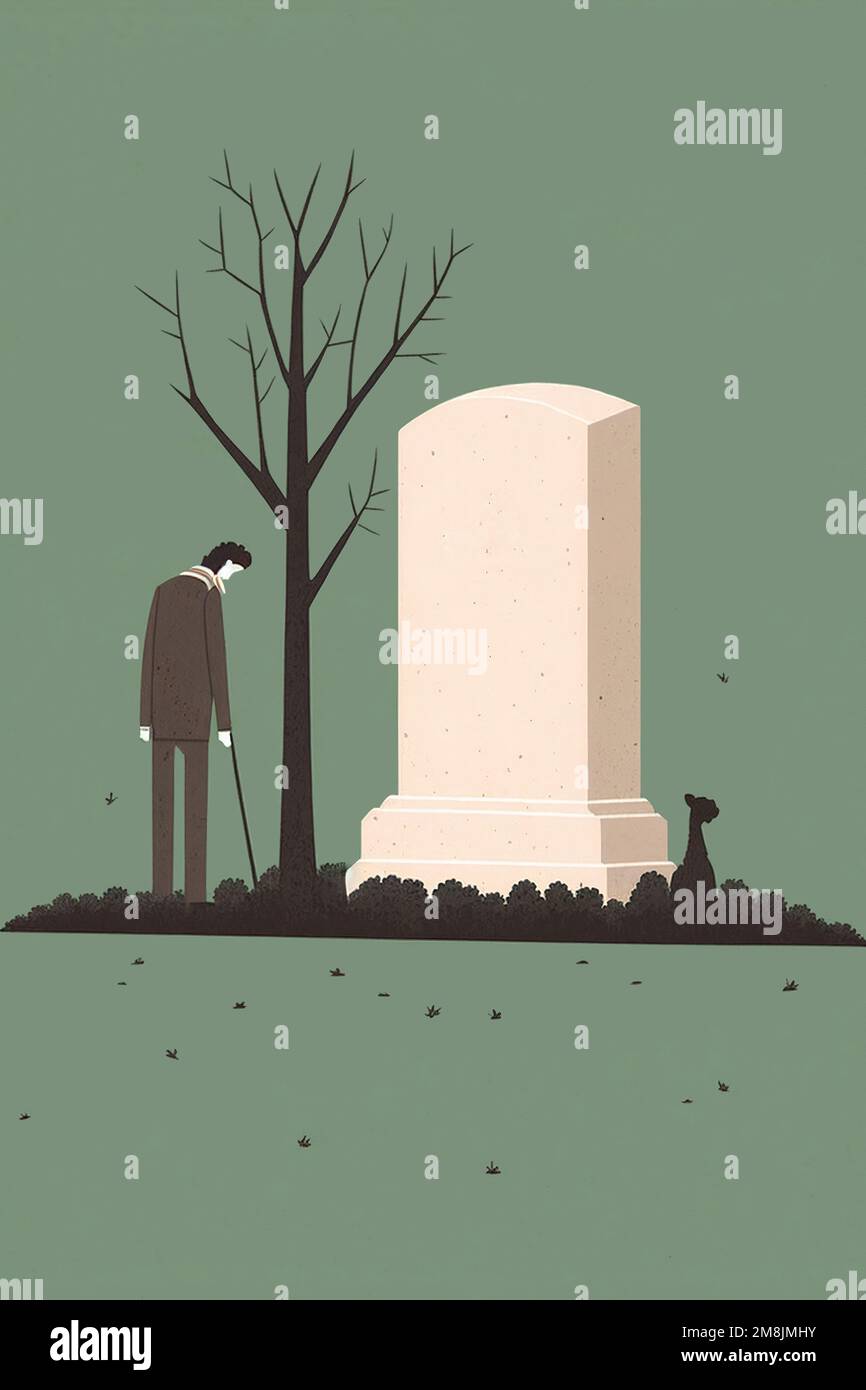 Illustration of absence concept hi-res stock photography and images - Alamy