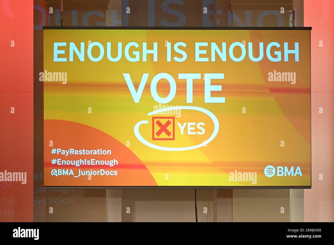 London, UK. 14 January 2023. Speaker Emma Runswick is a Deputy chair of ...