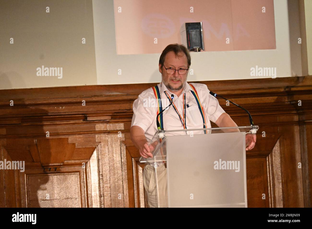 London, UK. 14 January 2023. Speaker Phil Banfield is a Chair BMA UK ...