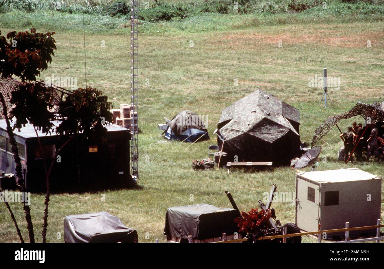 Overall view of the Tactical Airlift Control Element (TALCE) at the ...
