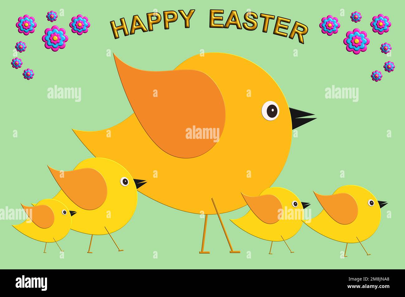 Cartoon chicks hi-res stock photography and images - Alamy