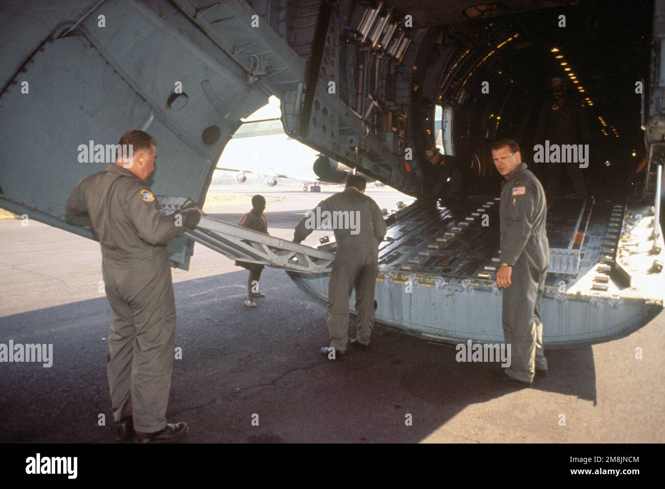 Members of the 452nd Avionics Maintenance Wing (AMW) Air Force Reserve ...