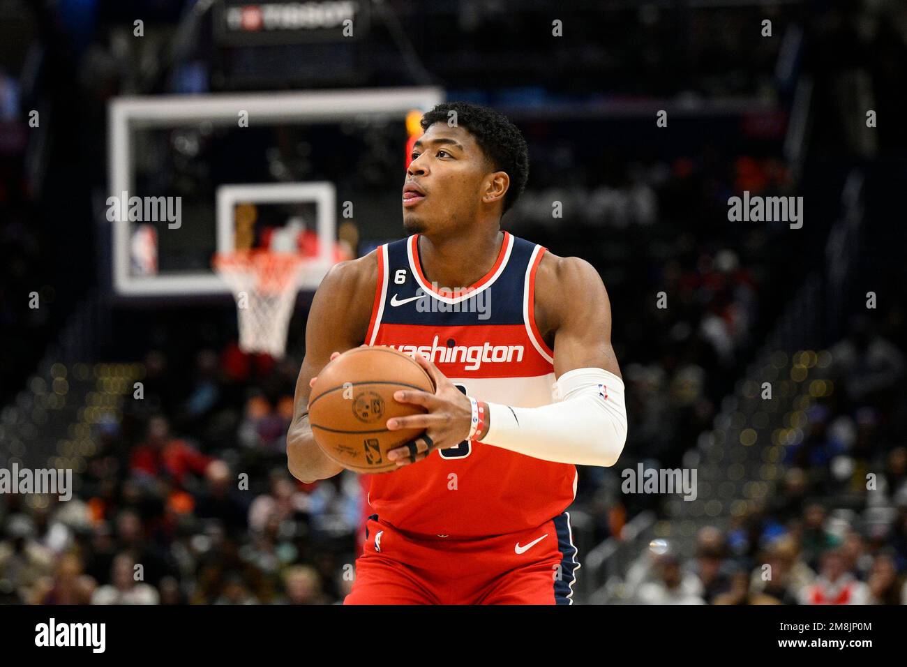 Washington Wizards forward Rui Hachimura (8) in action during the first ...