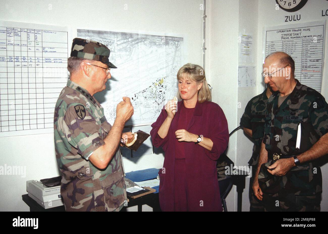 GEN John Shalikashvili, Chairman of the Joint Chiefs of STAFF, and Mrs ...