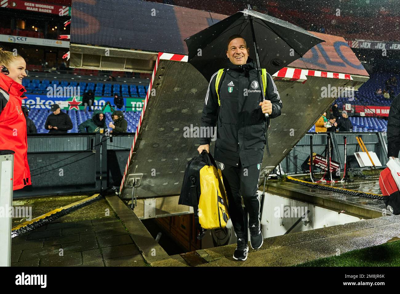Rotterdam - Docter Joost van der Hoek of Feyenoord during the match ...