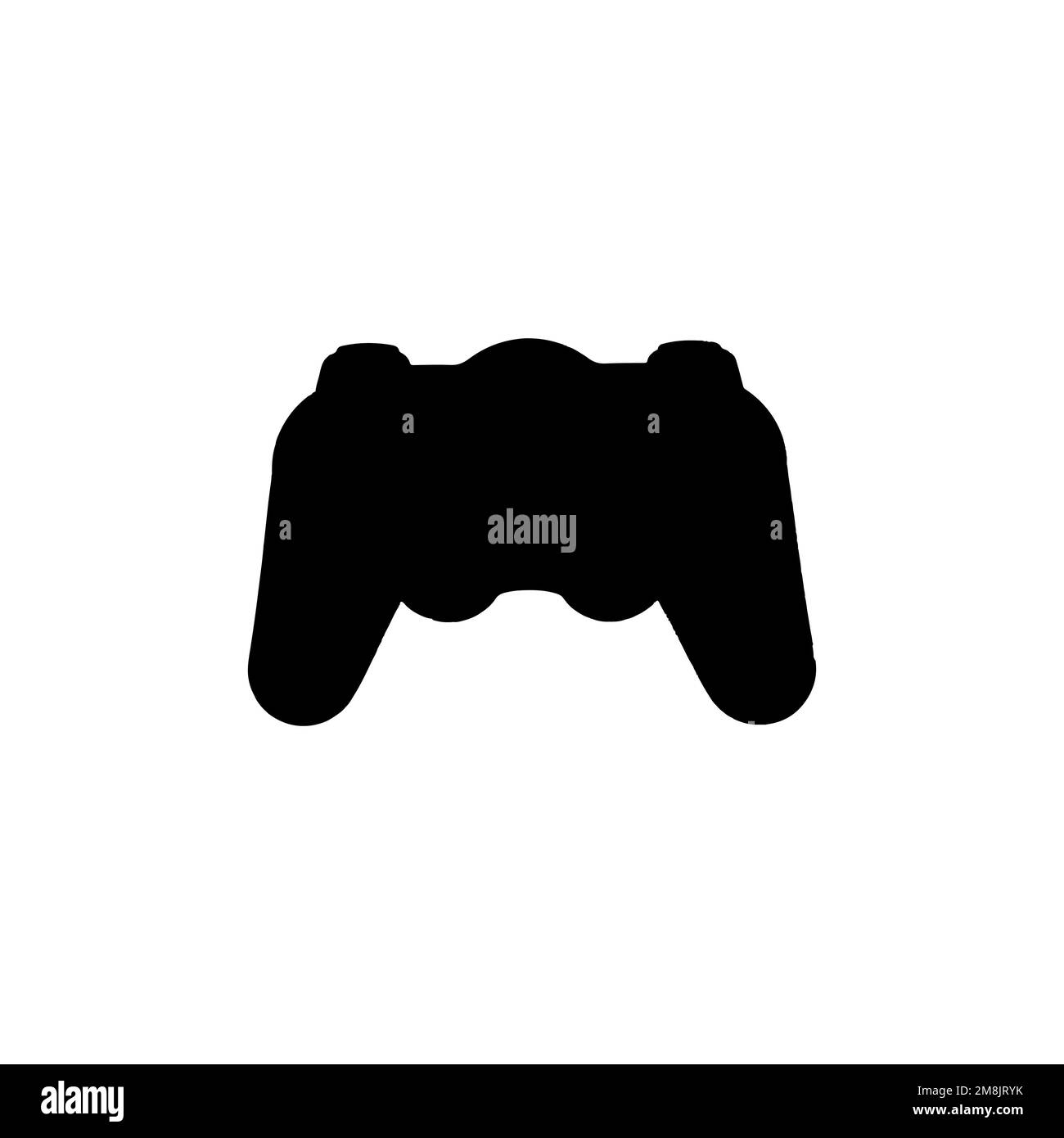 Joystick icon icon. Simple style game sport event poster background ...