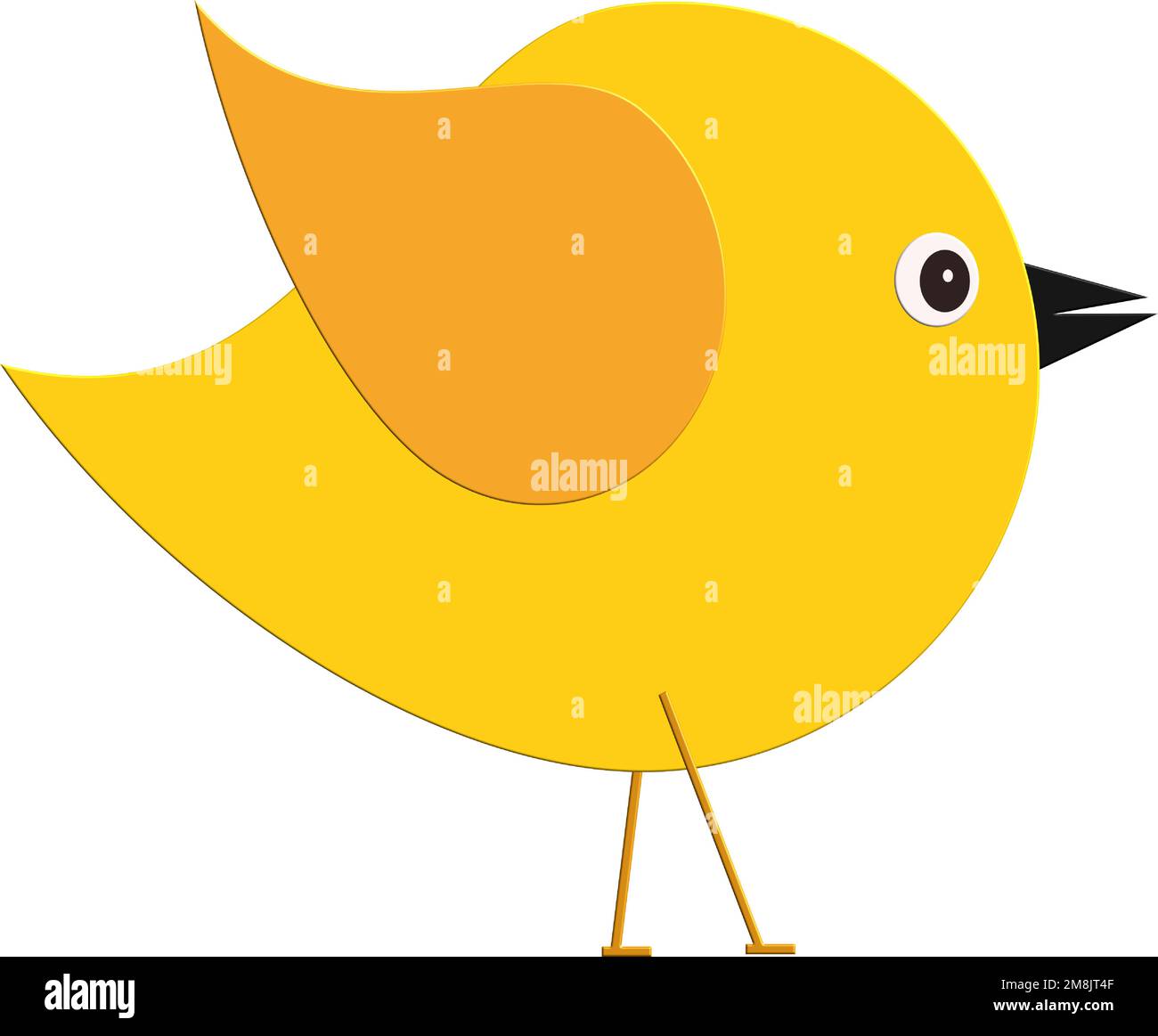 Graphic birds cartoon illustration, Easter chick Stock Vector Image ...