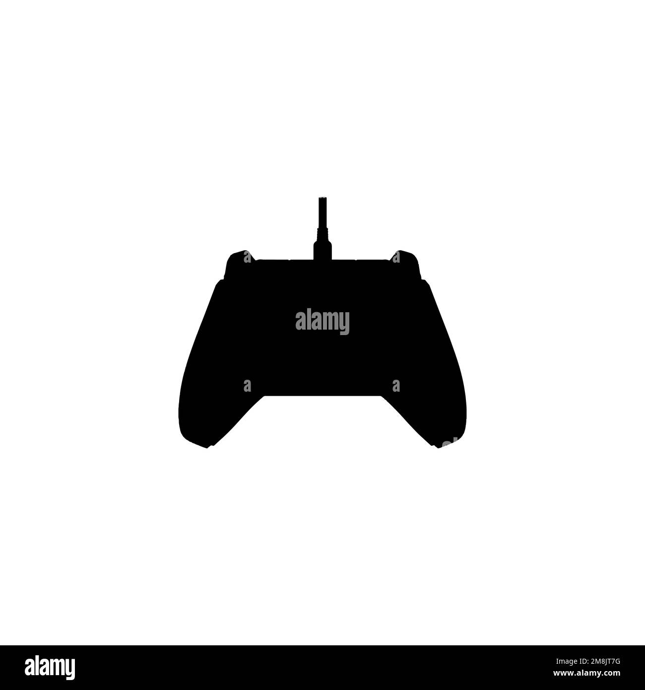 Joystick icon icon. Simple style game sport event poster background ...