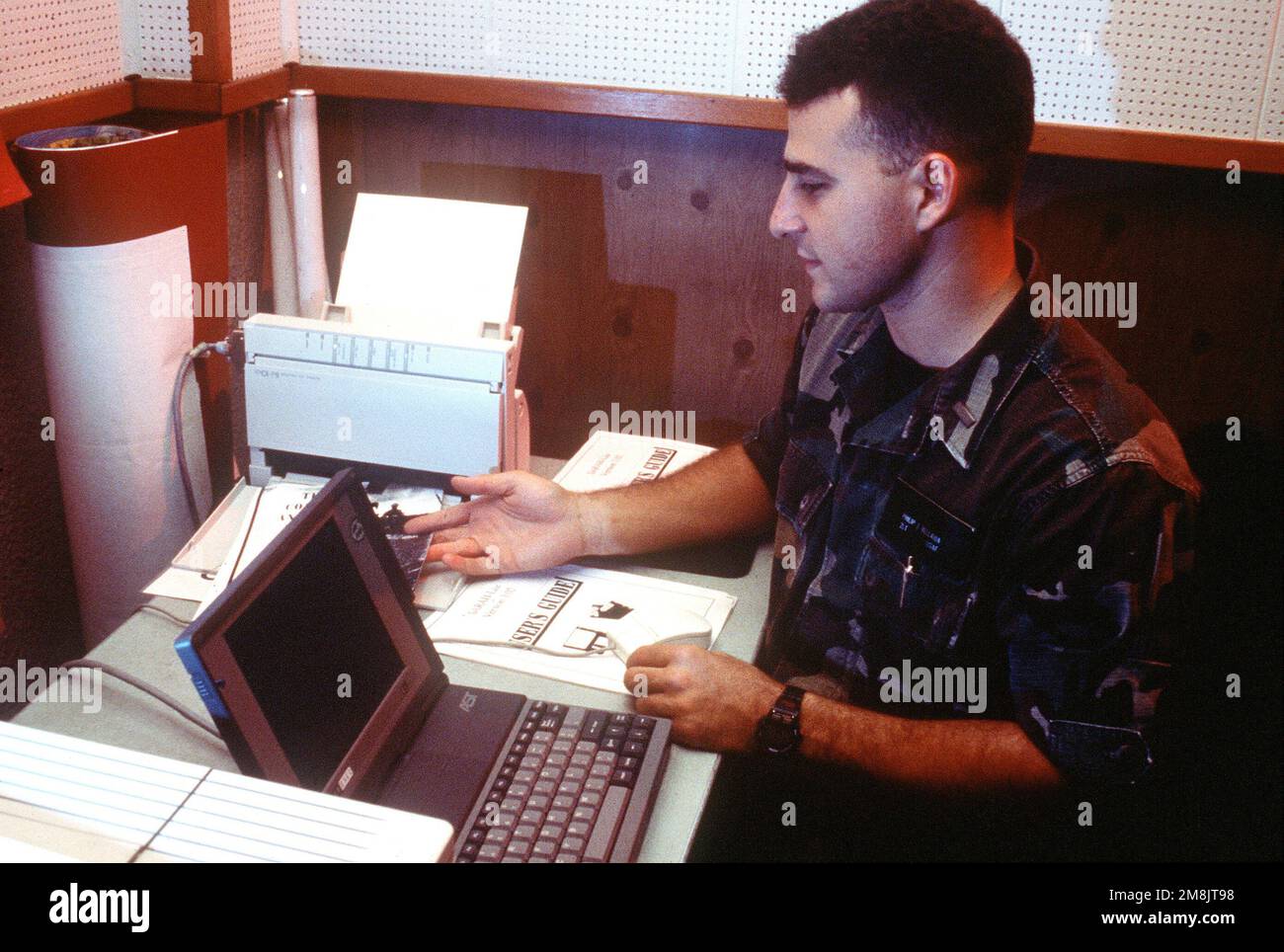 2nd LT. Phil Bellania, 60th Operations Support Squadron (OSS), Travis ...