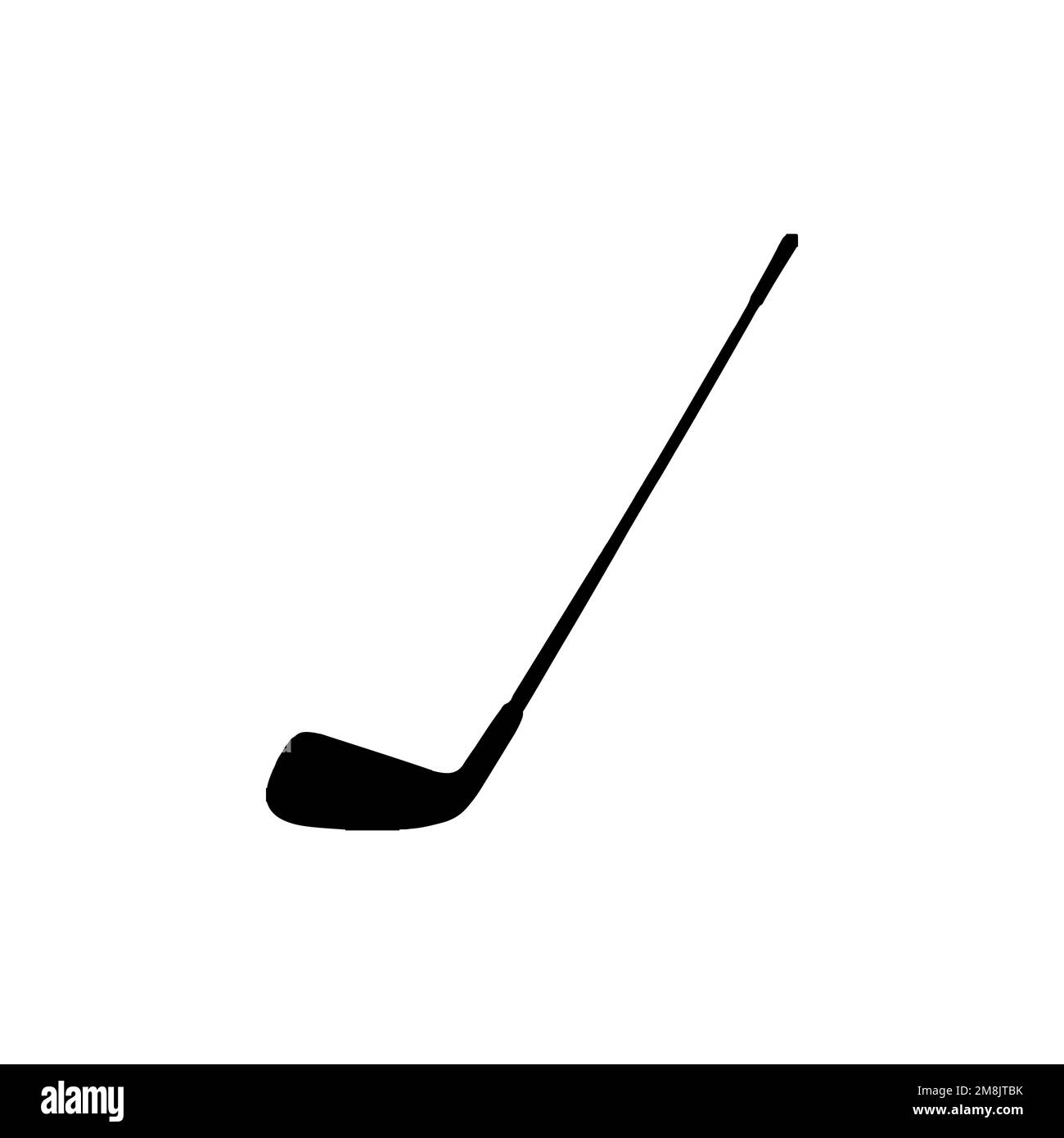 Golf stick icon. Simple style golf tournament poster background symbol ...