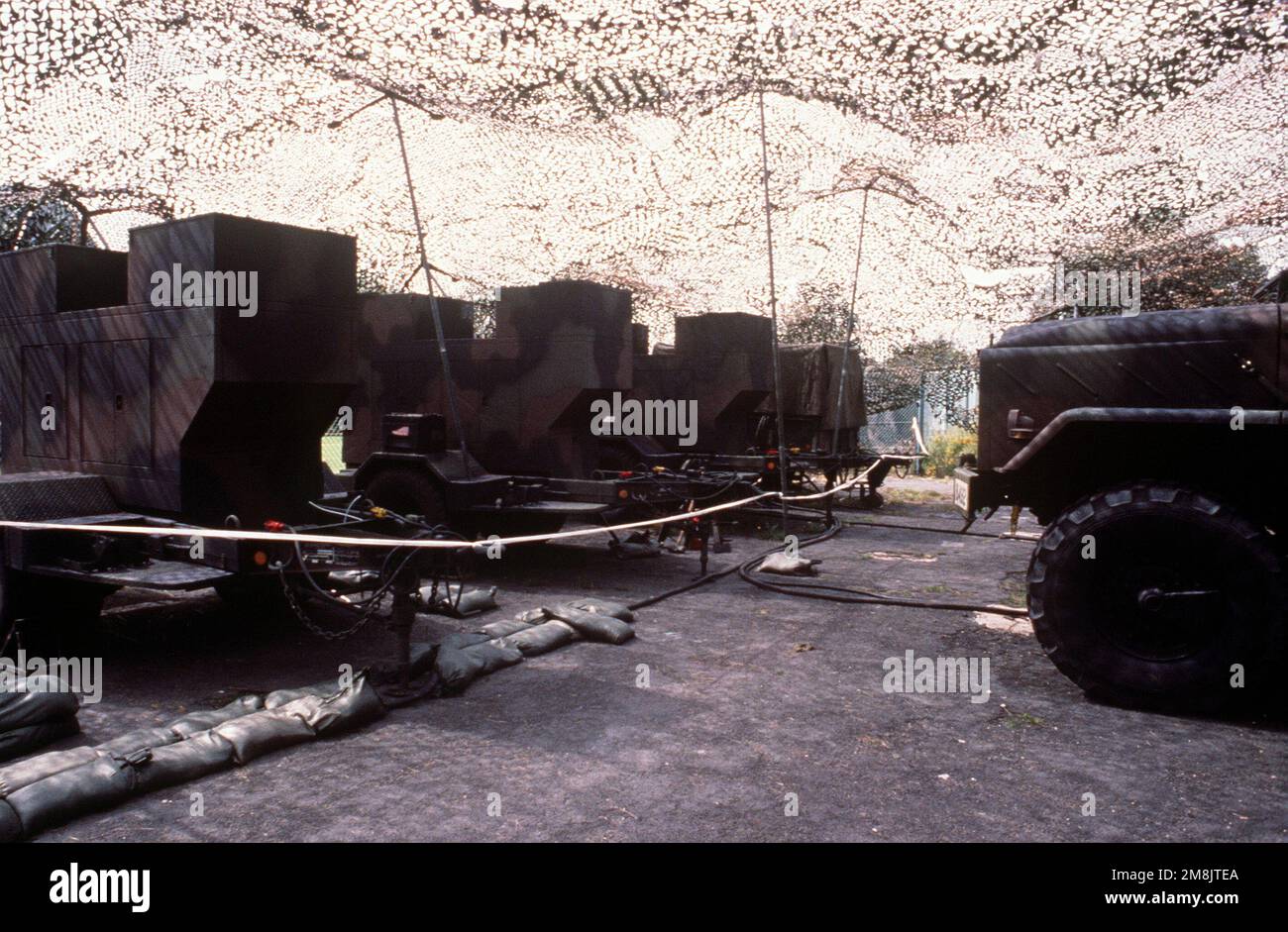 Back up generators sit ready for use. Subject Operation/Series: SUPPORT ...