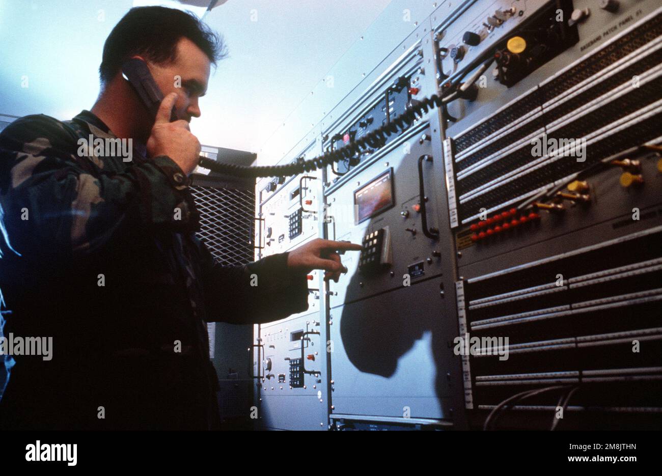 STAFF SGT. Steve Stewart, one of five Operational Technician Craftsmen ...