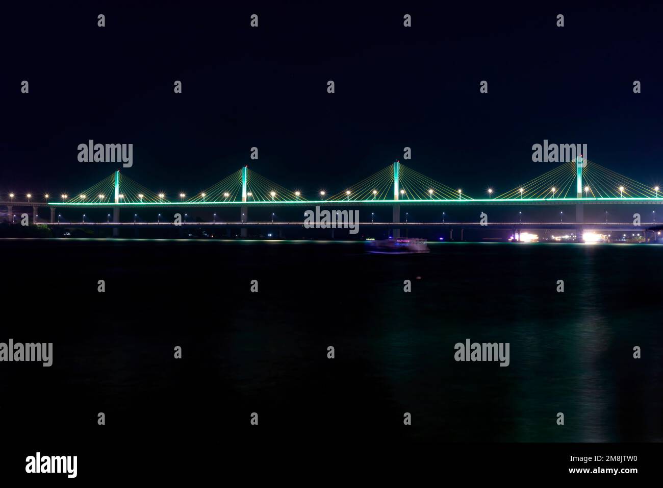 Atal Setu Bridge - Panjim, Goa India Stock Photo - Alamy
