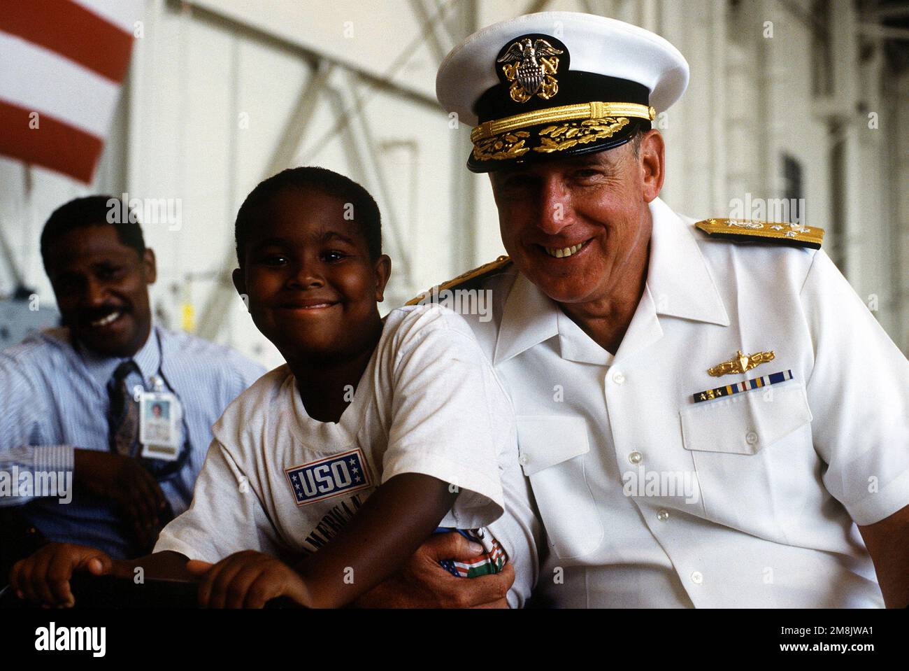 Admiral Henry II. Mauz, Jr., Commander in CHIEF Atlantic Fleet, spends ...
