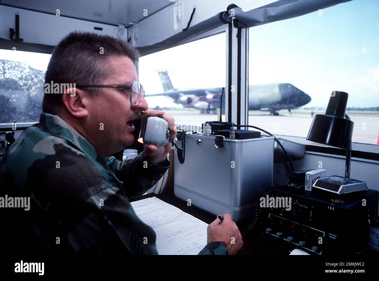 TECH. SGT. George Tracy of the 436th Tanker Airlift Control Element ...