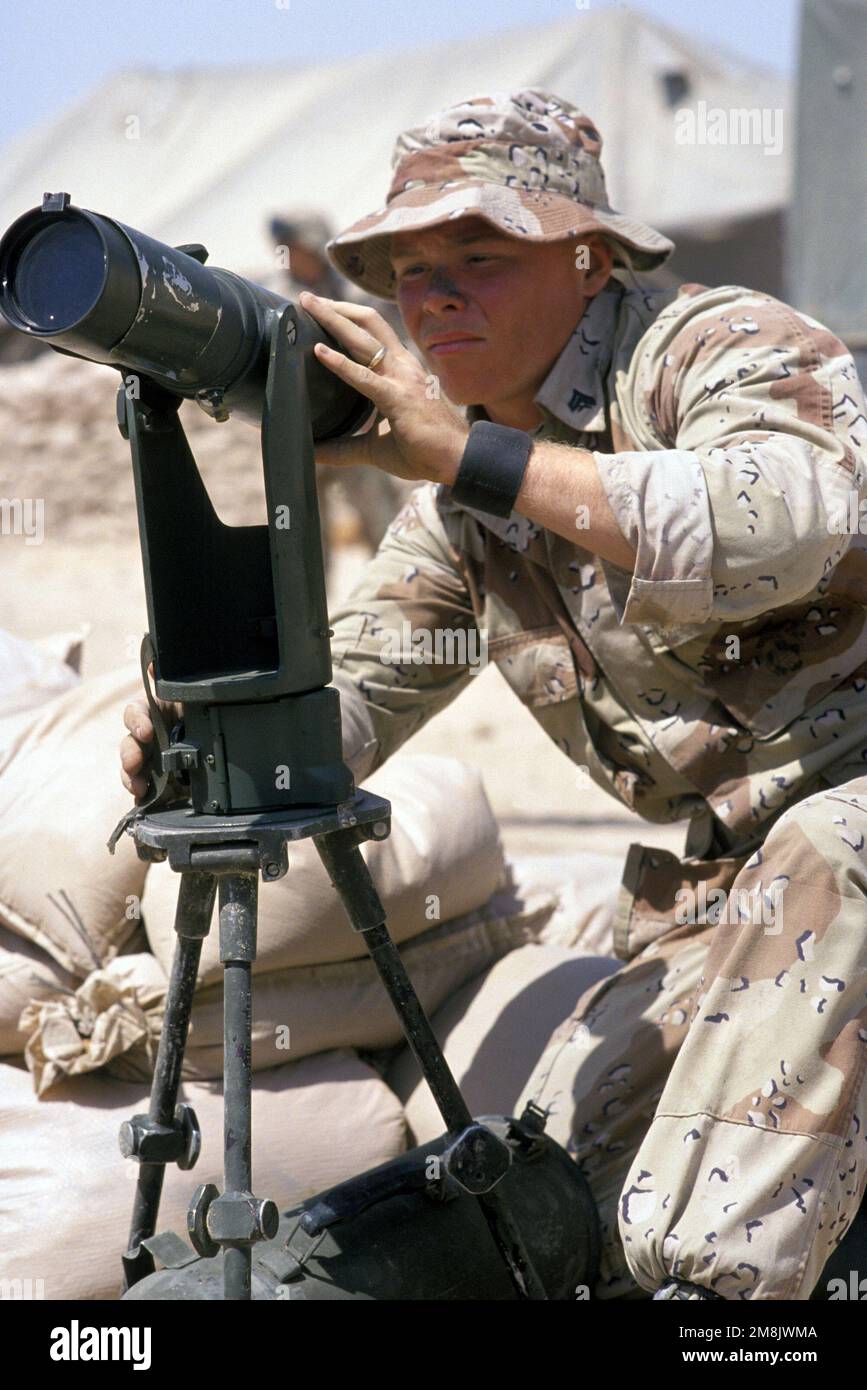 A Marine from the 24th Marine Expeditionary Unit, Camp Lejeune, NC ...