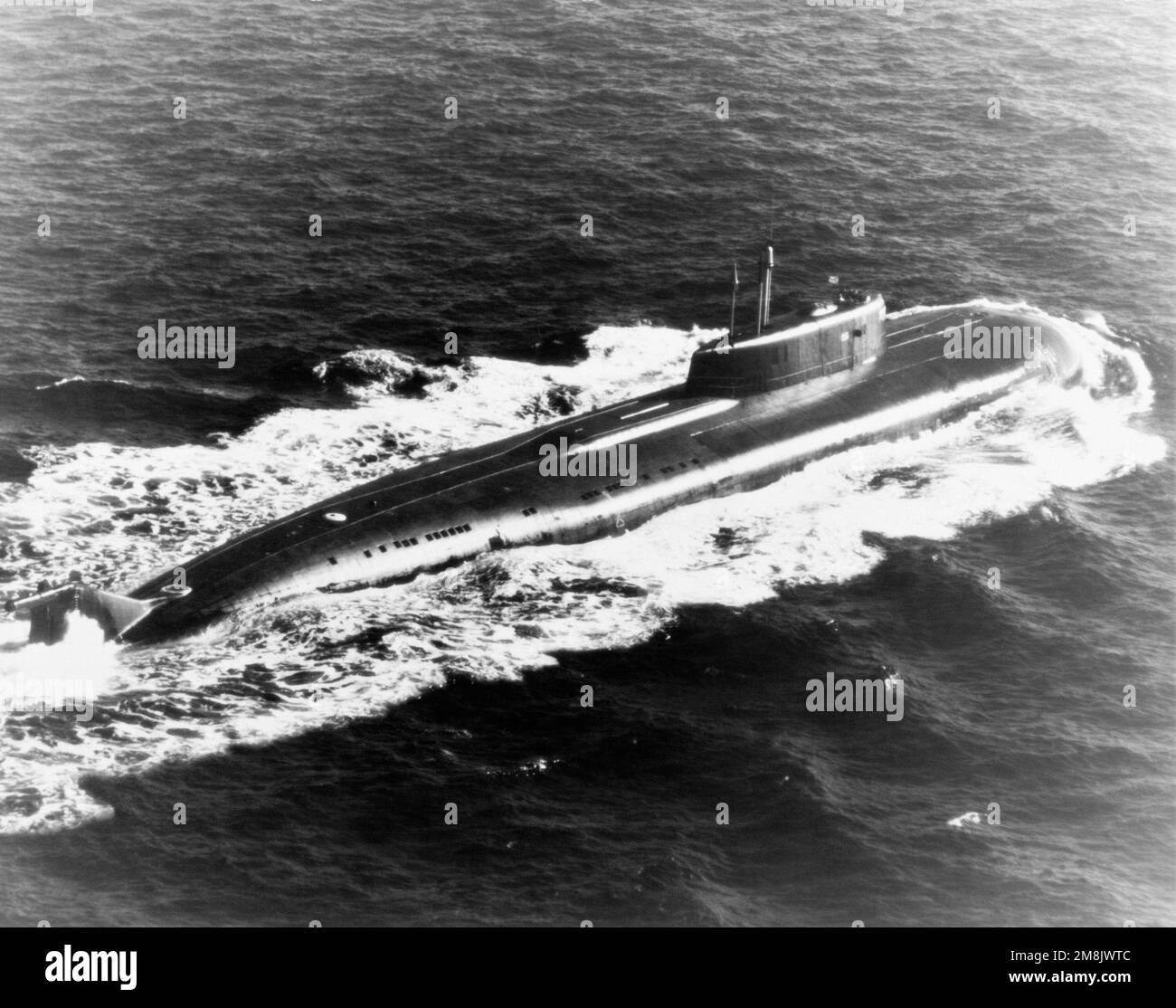 The Russian Navy nuclear-powered cruise missile submarine OMSK (K-186 ...