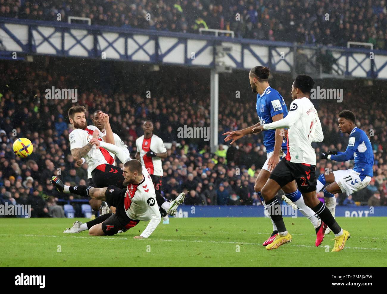 Goodison Park, Liverpool, UK. 14th Jan, 2023. Premier League Football ...