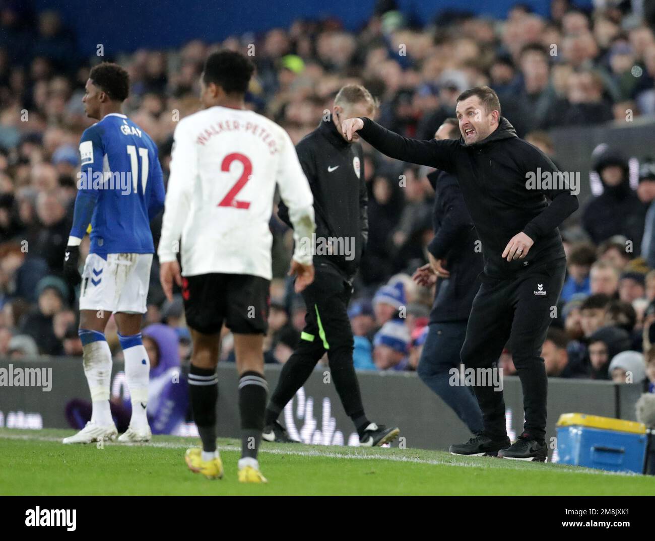 Goodison Park, Liverpool, UK. 14th Jan, 2023. Premier League Football ...