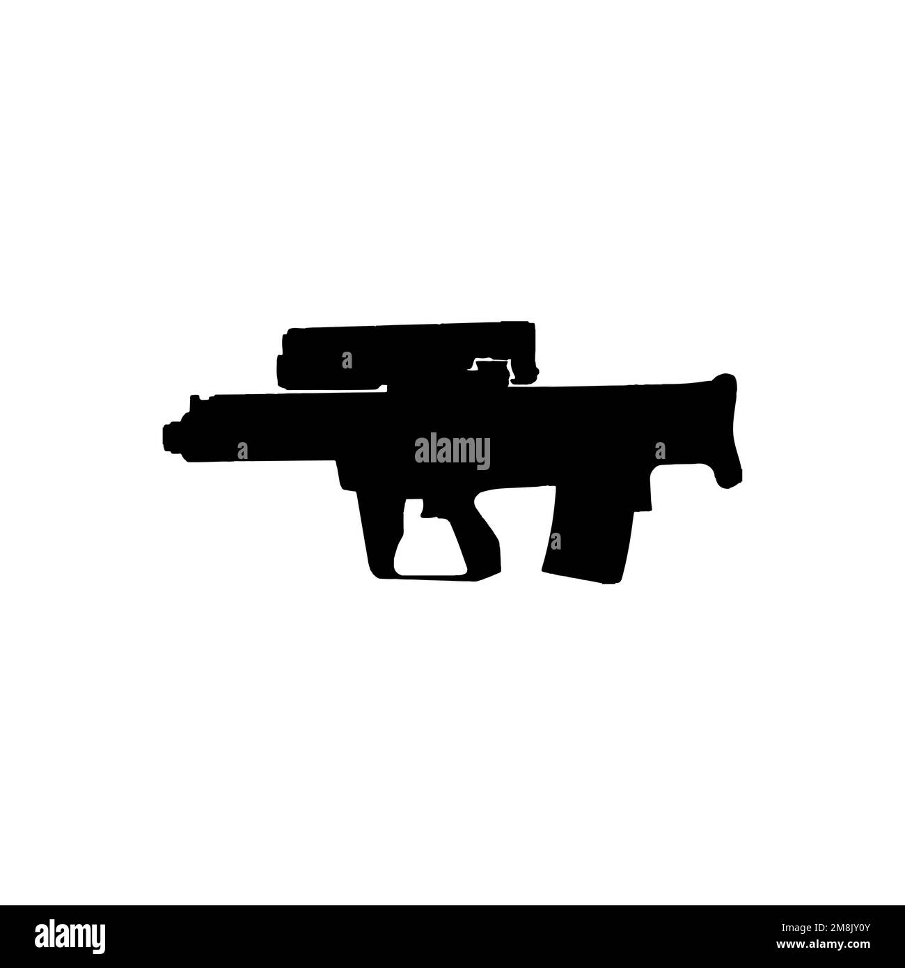 Grenade launcher icon. Simple style no war poster poster background ...