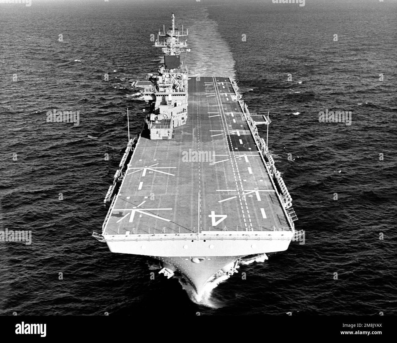 Amphibious assault ship uss boxer Black and White Stock Photos & Images ...