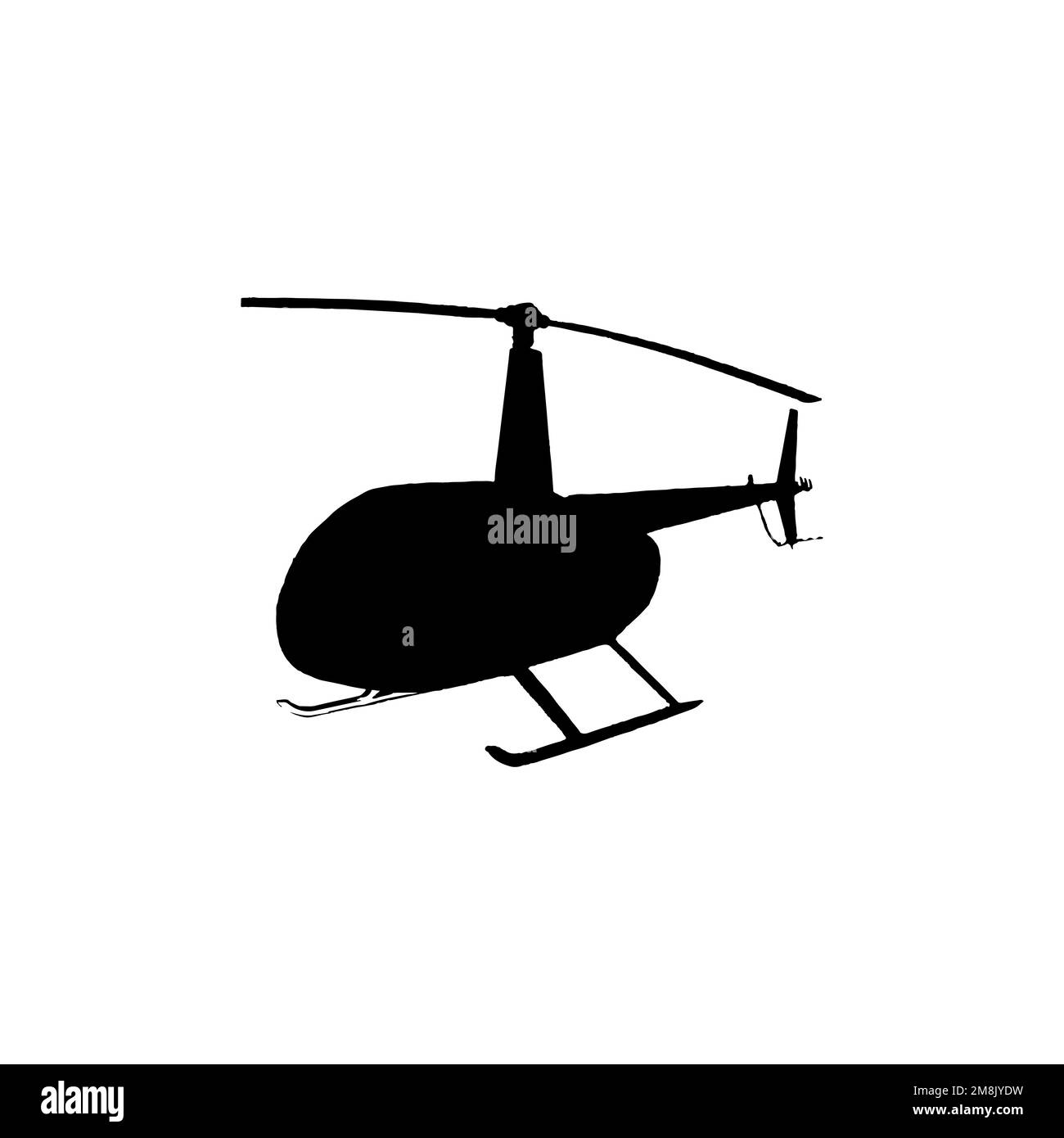 Helicopter icon. Simple style helicopter travel agency big sale poster ...